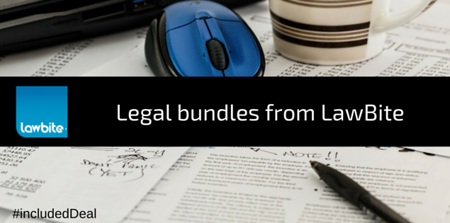 Save money on legal documents with LawBite and included